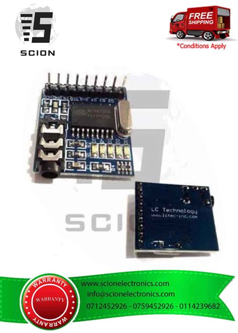 Dtmf Mt8870 Audio Decoder Module For Voice Phone Control Smart Home Controller Scion Electronics