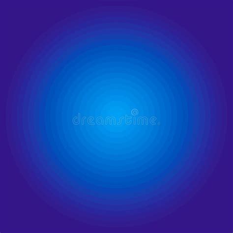 Abstract Blue Radial Gradient Background Texture With Circular Lines Vivid Circle Pattern
