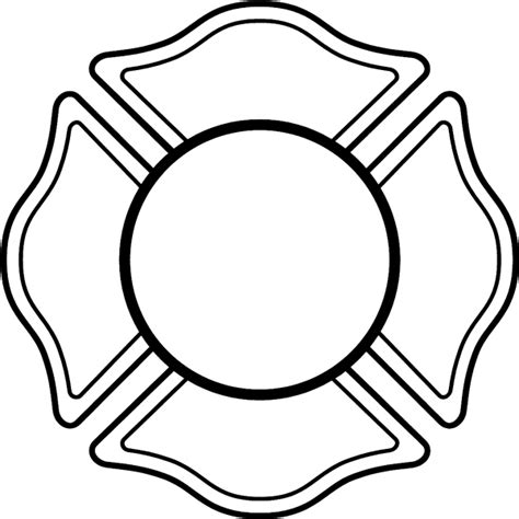 Fire Department Patch Template