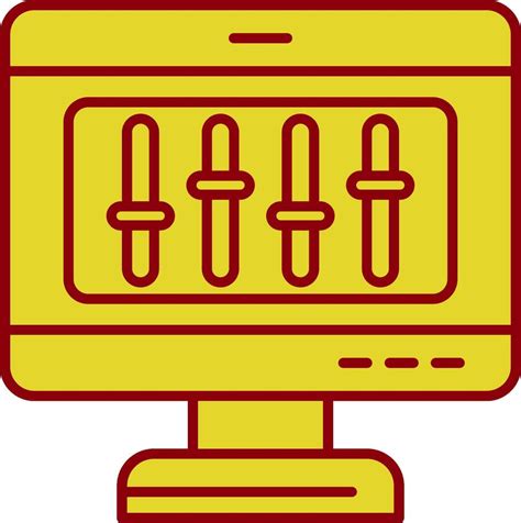 Control Line Two Color Icon 42793867 Vector Art At Vecteezy