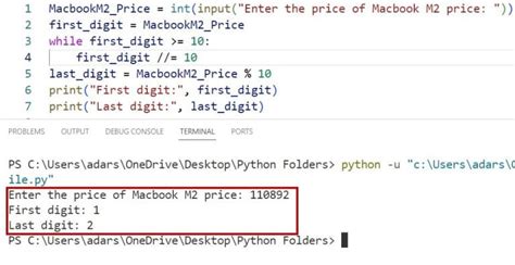 How To Get The First And Last Digit Of A Number In Python 3 Examples