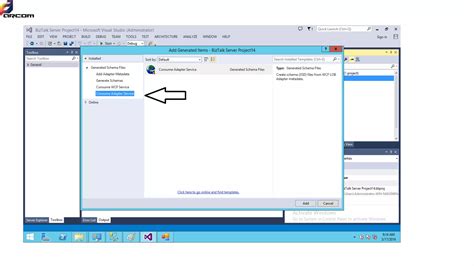 Generate Schema Using Wcf Sql Adapter Pptx Databases Computer
