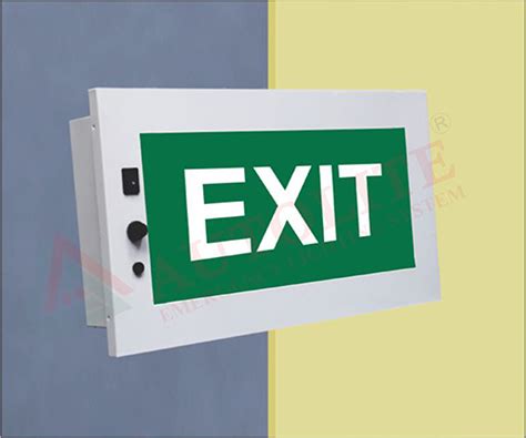 Decorative Exit Light At 450000 Inr In Vasai Maharashtra Autolite Emergency Lighting System Llp