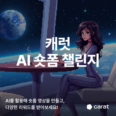 캐럿 Ai 숏폼 챌린지 이벤트 주제 미래 공모전 대외활동 링커리어