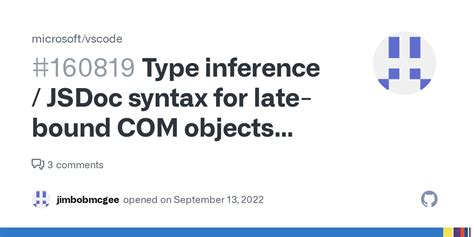 Type Inference Jsdoc Syntax For Late Bound Com Objects Activexobject