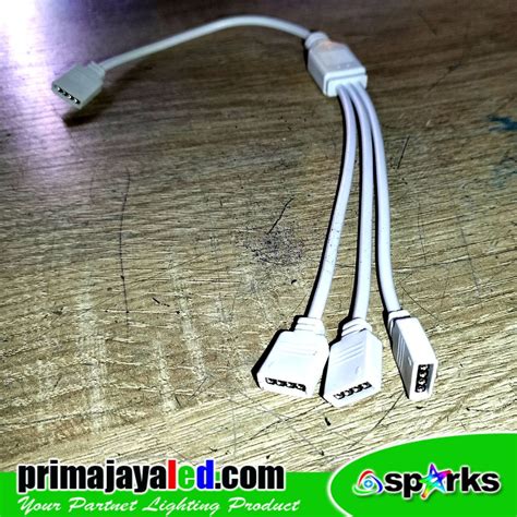 Socket Cabang RGB LED Jalur Prima Jaya LED