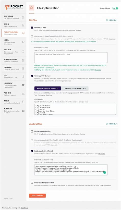 Wp Rocket Best Settings For The Optimal Performance In 2024