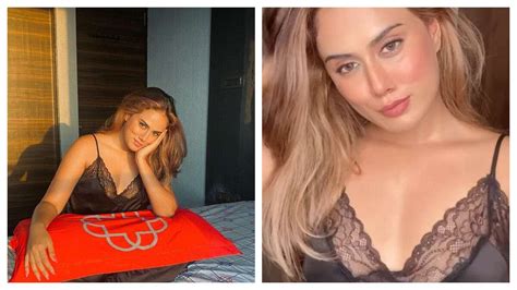 Rutuja Sawant Exudes Hotness As She Poses In A Sizzling Black Satin Dress Filmibeat