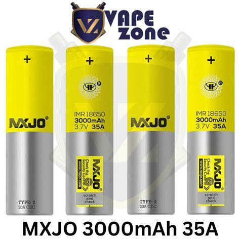 Mxjo Battery 18650 3000mah 35a 51 Off