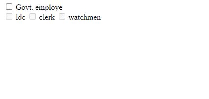 How To Enable Or Disable Nested Checkboxes In Jquery Geeksforgeeks
