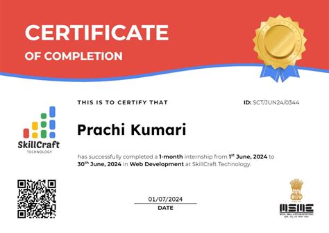 Prachi Kumari On Linkedin Webdevelopment Internship