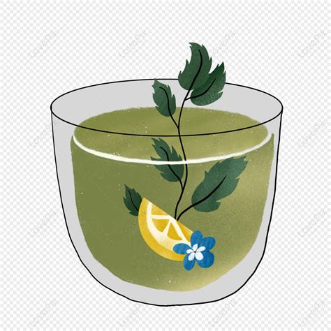 녹차 Png 일러스트 무료 다운로드 Lovepik