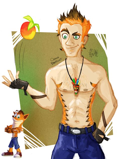 Humancrash Bandicoot By Frarofa On Deviantart