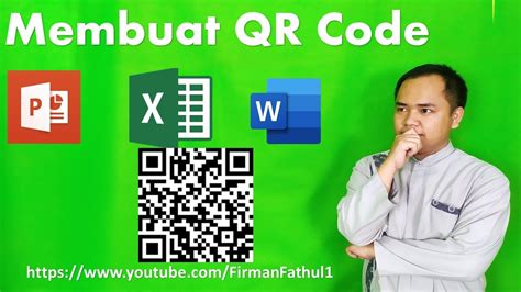 Membuat Qr Code Di Ms Word Excel Dan Powerpoint Youtube