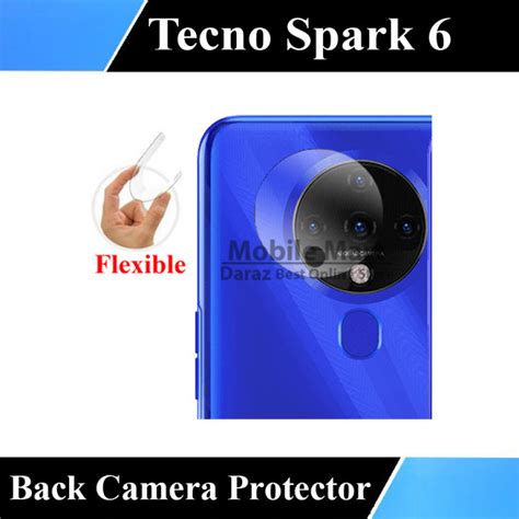 Tecno Spark 6 ব্যাক ক্যামেরা প্রটেক্টরের জন্য ক্যামেরা প্রোটেক্টর Bd
