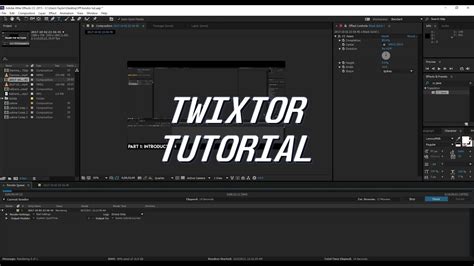 Amv Twixtor Tutorial After Effects Youtube