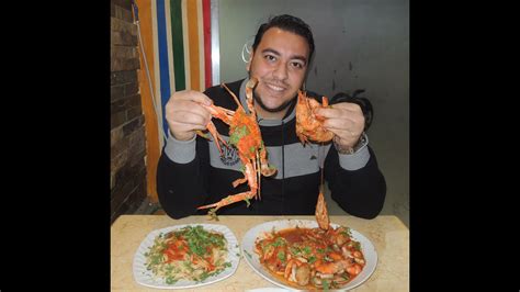 أكيل الغلابة أخيرا سر خلطه عم حسن والصوص الأسود 😯😯 وأشهر مكرونه سي فود