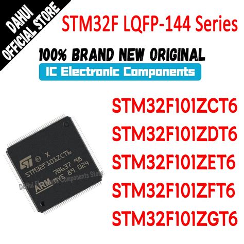 stm32f101zct6 stm32f101zdt6 stm32f101zet6 stm32f101zft6 stm32f101zgt6