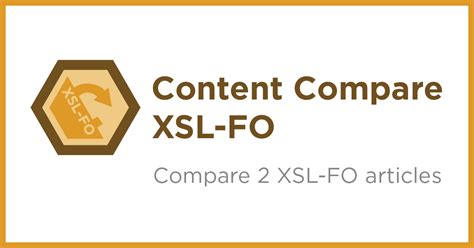 compare 2 xsl fo files xsl fo diff tools deltaxml
