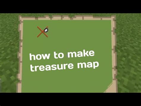 How To Create A Treasure Map In Minecraft On This Very Spot