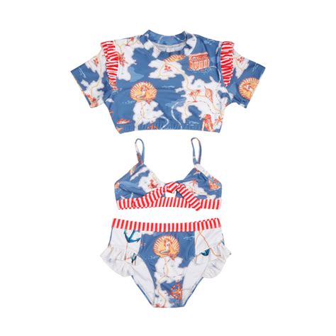 3 Piece Swim Set Olga Valentine Swimwear