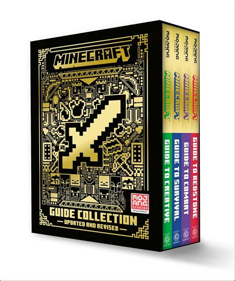 Minecraft Guide Collection 4 Book Boxed Set Updated Survival Updated Creative Updated