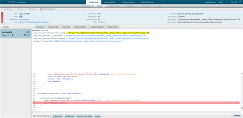 debugging zend server 6 2