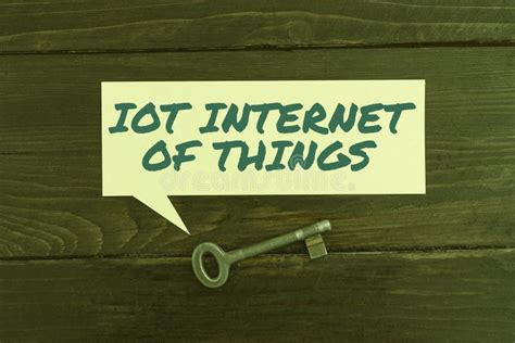 Conceptual Display Iot Internet Of Things Business Showcase Network Of Physical Devices Send