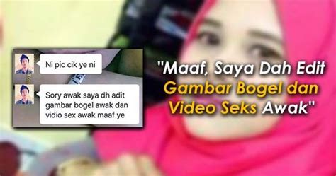 Lelaki Mengaku Edit Gambar Bogel Dan Video Seks Seorang Wanita