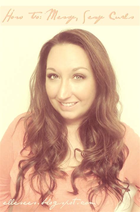 Elle Sees Beauty Blogger In Atlanta LOVE WEEK How To Messy Sexy Curls