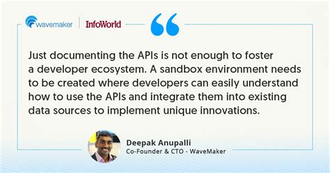 Developing Ecosystem Ready Apis And Applications Wavemaker Inc