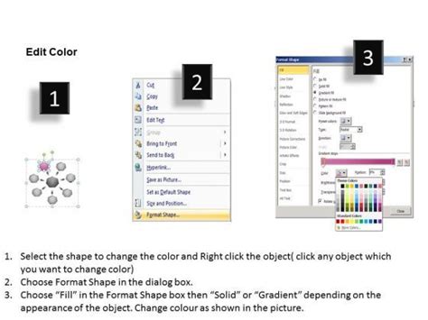 Converging And Diverging Factors Process Flow Cycle Arrow Chart PowerPoint Slides
