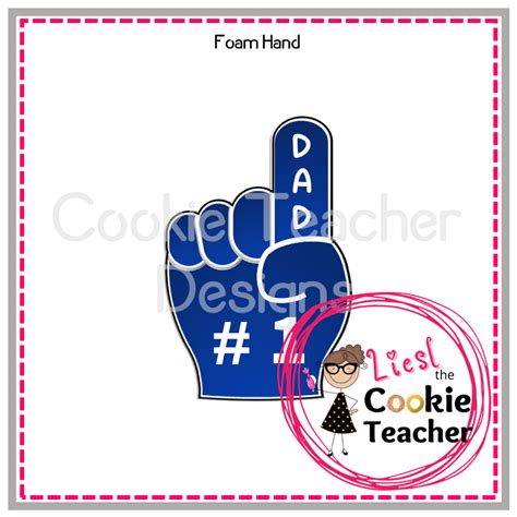Foam Hand The Cookie Teacher