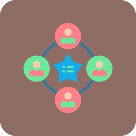 팀워크 아이콘 프리미엄 벡터