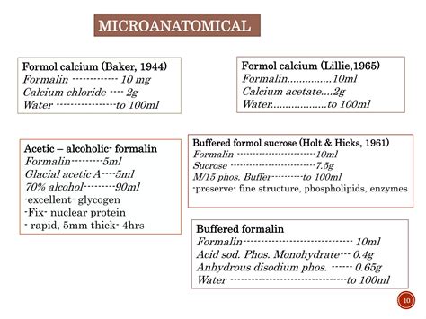 Fixation And Fixatives In Histopathology Dr Naveen Reddy Pptx