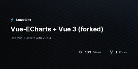 Vue Echarts Vue 3 Forked Stackblitz