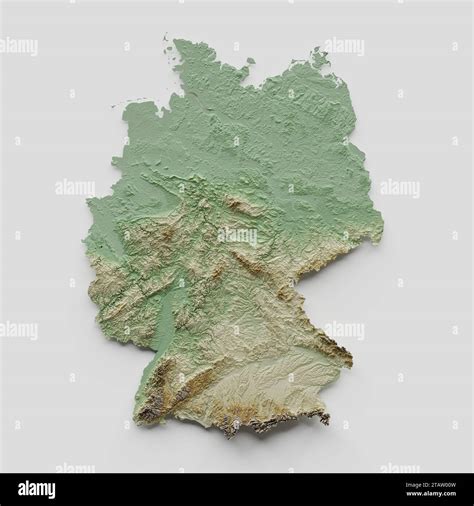 Topographic Map Germany At Zane Morrison Blog