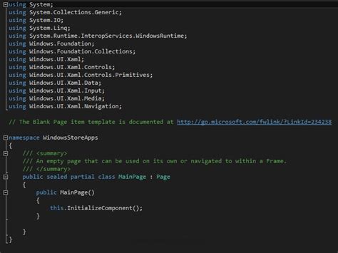 Page และ Controls สำหรับการออก Windows Store Apps ด้วย Xaml Ui C