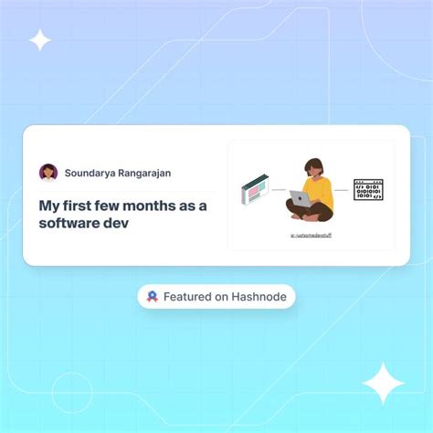 Soundarya Rangarajans Blog On Software Development Hashnode Posted