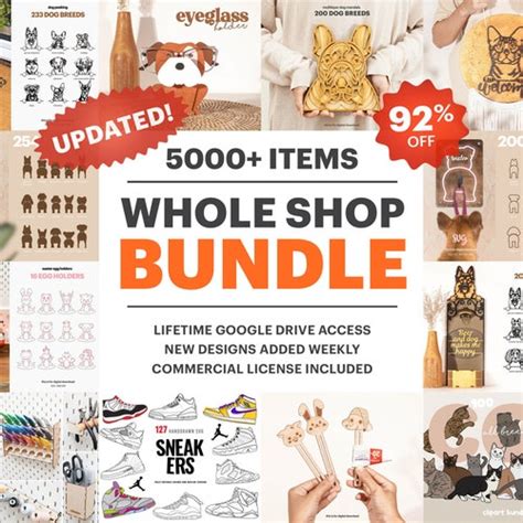 Christmas House Laser Cut Svg Bundle For Glowforge Etsy