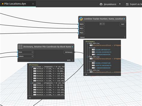 X Y Locations Of Blocks References Inside A Block Reference Civil 3d Dynamo