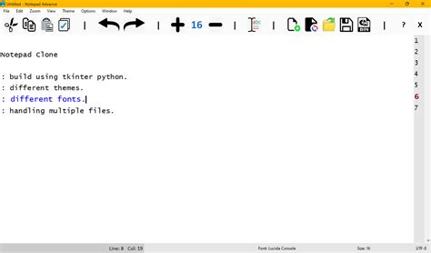 Github Chiragsaini03notepad Clone A Notepad Ui Using Tkinter Python