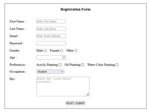 Important Steps To Build Forms In HTML And Style Using CSS