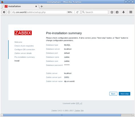 Centos 7 Zabbix 34 Initial Setup Server World