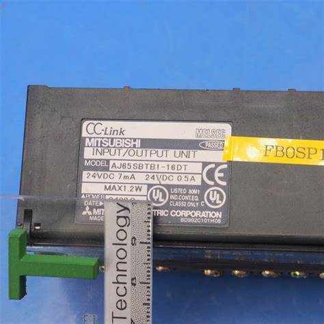 Plc Aj65sbtb1 16dt Aj65sbtb116dt Mitsubishi Inputoutput Unit미쯔비시 ㈜엠이티 1초견적 산업용 전자장비 판매