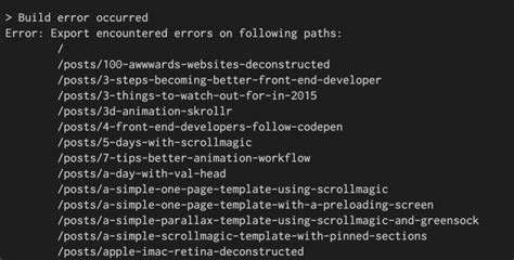 Nextjs Wordpress Example Fails To Build · Issue 18525 · Vercelnext