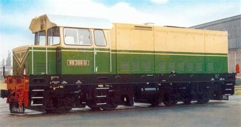 Pjka Diesellocomotive N° Bb 306 01 Scanned Picture Of A He… Flickr