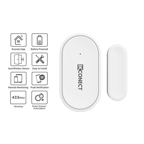 Smart Security Alarm Kits Ik W1 Door Window Security Sensor Rf433mhz