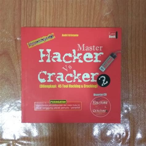 jual buku master hacker vs cracker kota surabaya butik listrik