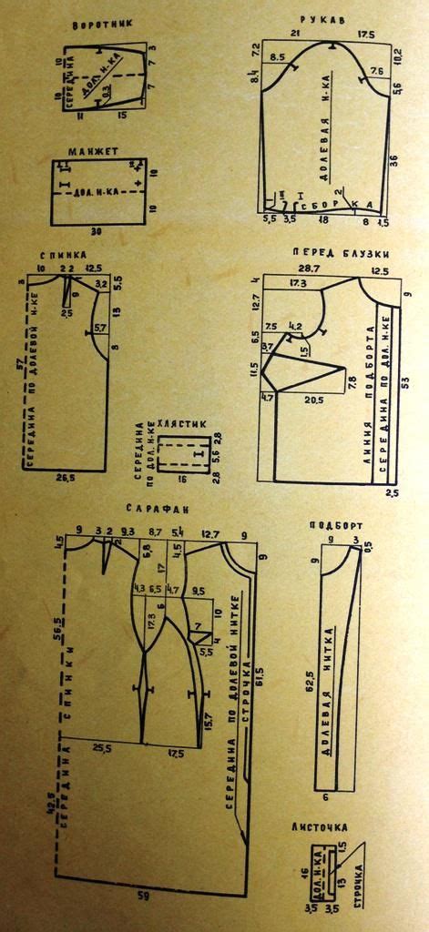 Наряды Больших размеров не только Винтаж Винтаж Ретро Чертежи